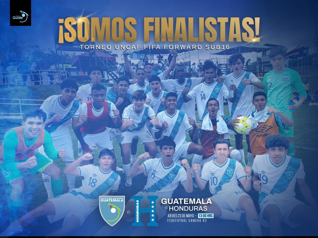 𝗦𝗢𝗠𝗢𝗦 𝗙𝗜𝗡𝗔𝗟𝗜𝗦𝗧𝗔𝗦 !!! TORNEO UNCAF FIFA FORWARD SUB 16 – FedeFut