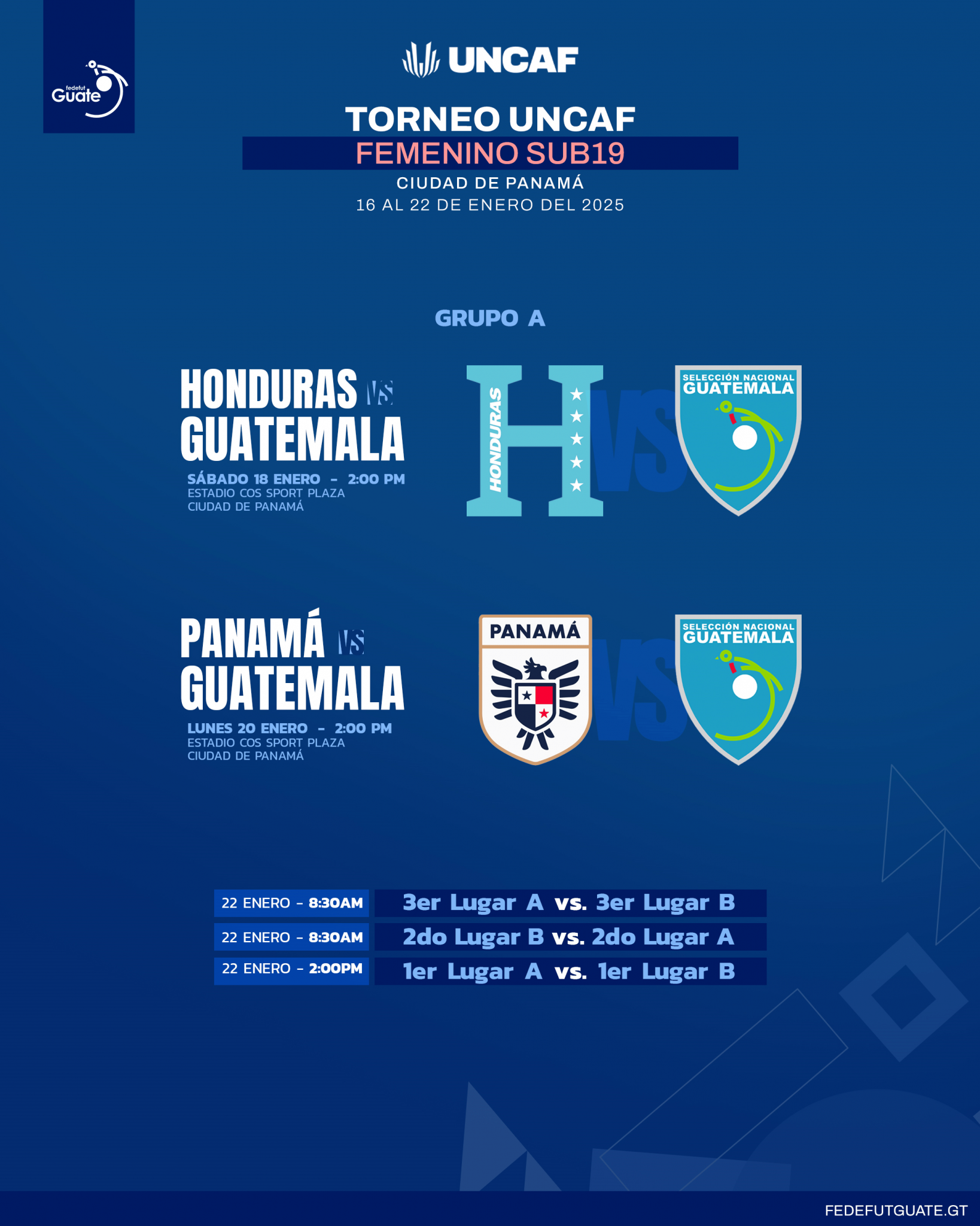 SELECCIÓN SUB-20 FEMENINA LISTA PARA EL TORNEO UNCAF FIFA FORWARD EN ...