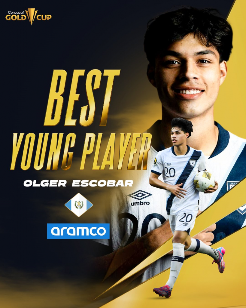 ¡Olger Escobar es el mejor jugador juvenil de la Copa Oro! – FedeFut